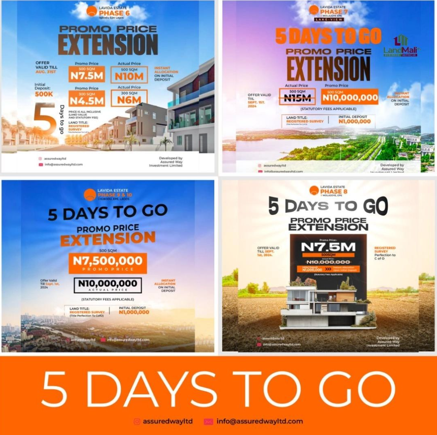 Seizing the Moment: A Limited-Time Offer on Prime Lagos Real Estate ...