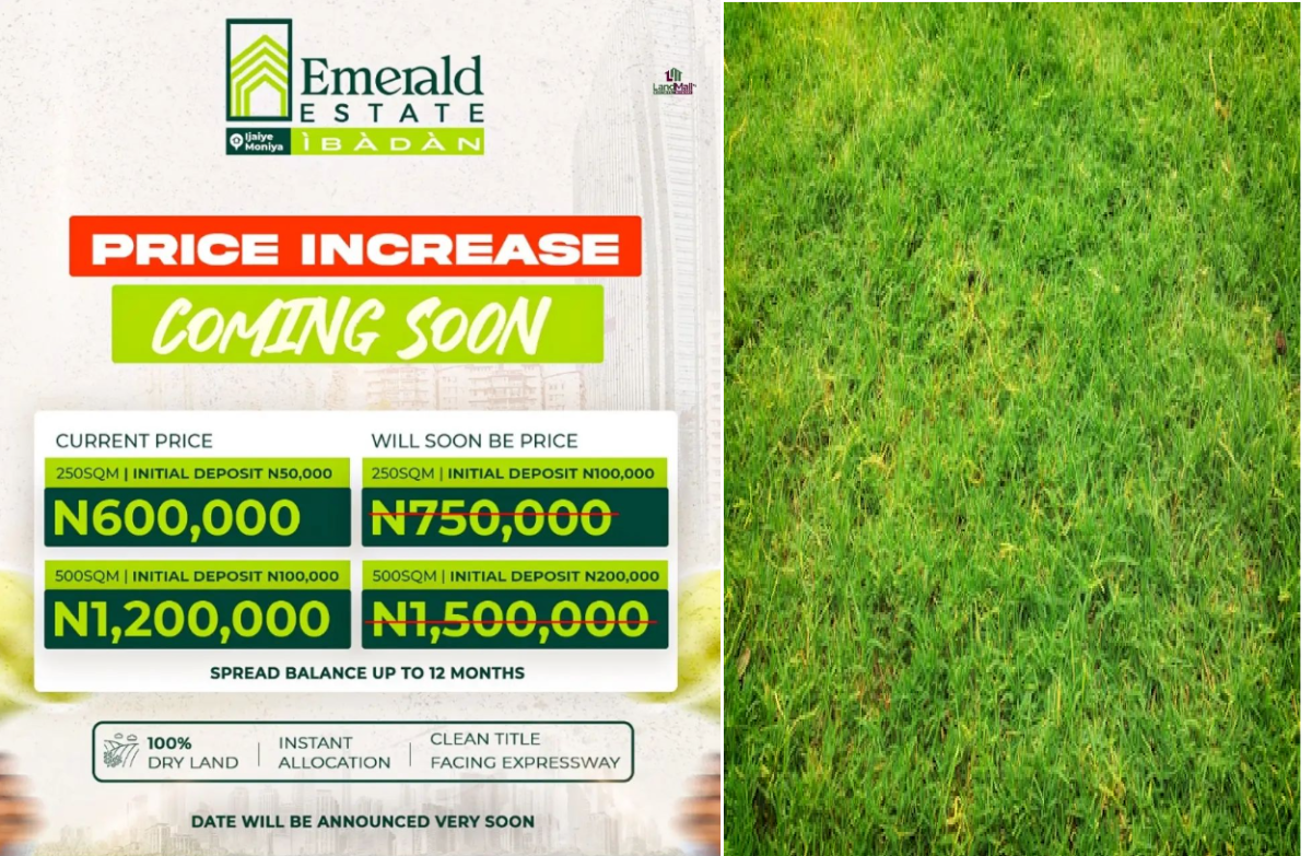 Emerald Estate, Ibadan: Land wey go make you rich pass Dangote! | LandMall Technology, Nigeria